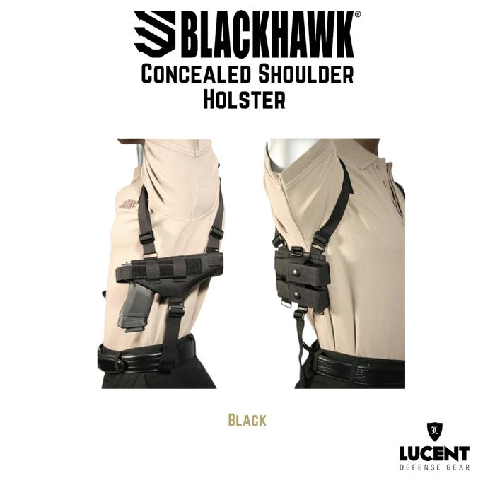 Jual Blackhawk Concealed Shoulder Holster Black - Jakarta Pusat - Lucent Defense | Tokopedia