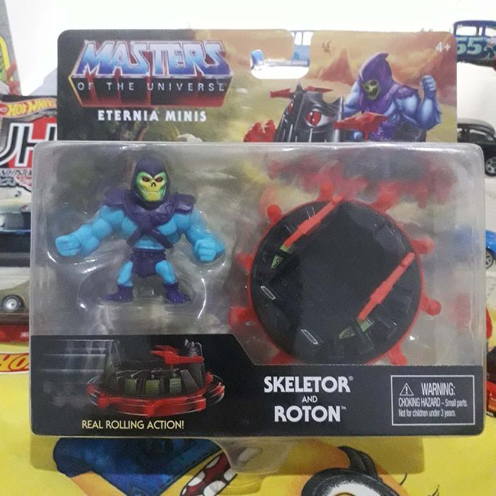 Jual Masters of the Universe Eternia Minis Skeletor & Roton Pack He Man ...