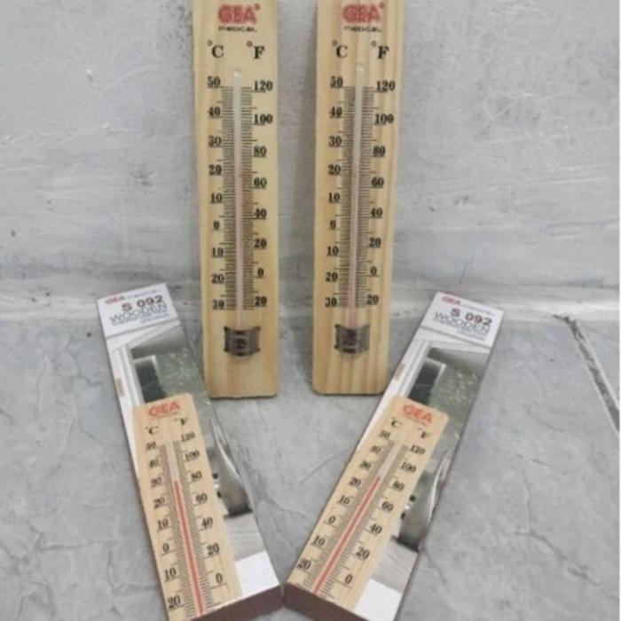 Jual Thermometer Dinding / Ruangan Kayu GEA - Jakarta Barat - SOS med ...