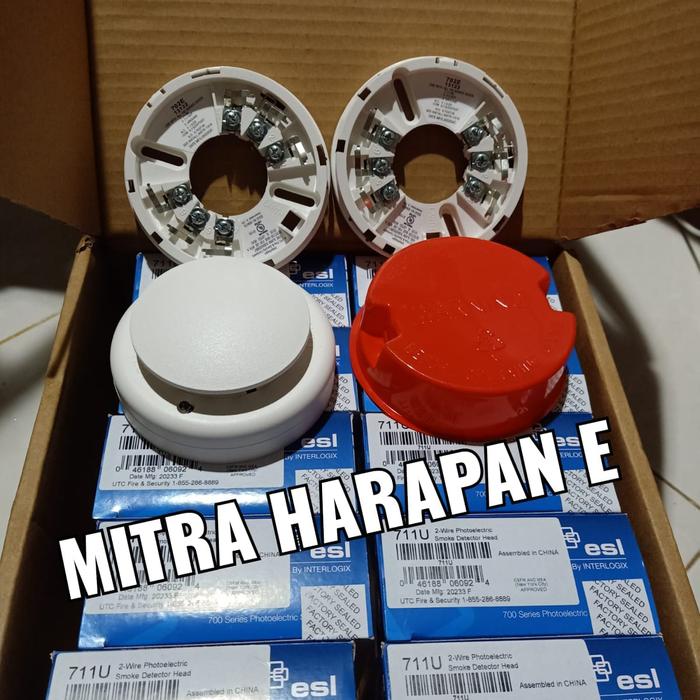 Jual SMOKE DETECTOR ESL 711U + base original NEW - Jakarta Barat ...