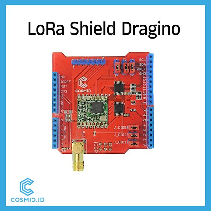 Jual LoRa Arduino Shield Dragino Clone 915MHz 915 MHz RFM96 RFM95 RFM ...