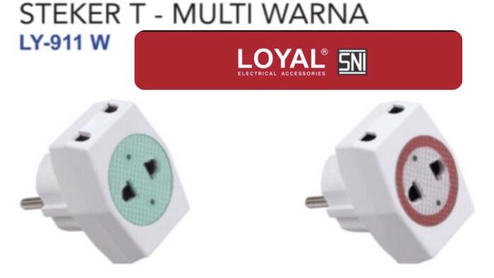 Jual Steker T Multi Warna LOYAL(Ly-911) SNI - Kota Bandung - Cahaya ...