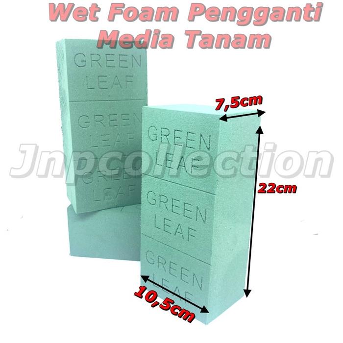 Jual Wet foam/Busa basah/artificial/Tanaman hias/Oasis/Aquaria ...