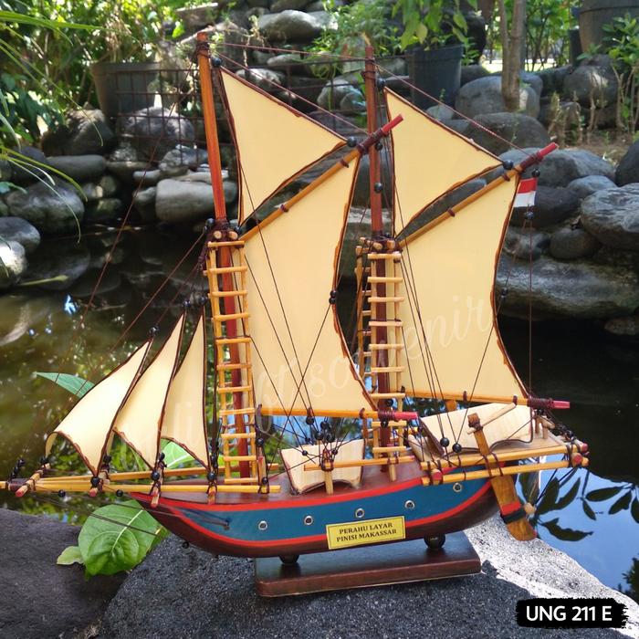 Jual miniatur kapal miniatur perahu layar dekorasi pajangan rumah ...