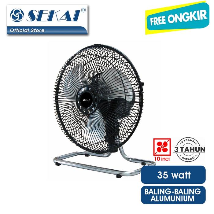 Promo SEKAI Kipas Angin Dinding Meja 2in1 Besi Almini 10” 10 inch HFN ...