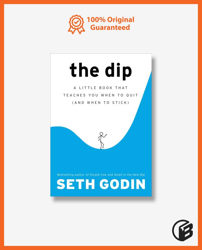 Jual Buku Import The Dip by Seth Godin (Original Hardcover) - Jakarta ...