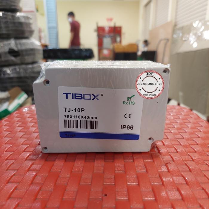 Jual Tibox Junction Box Plastik 75x110x40 mm Include 10 Terminal TJ-10P ...
