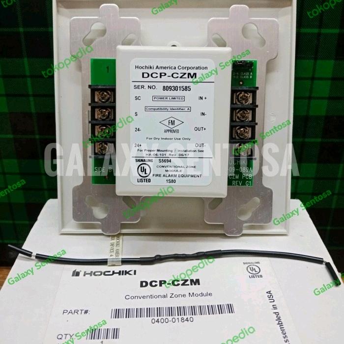 Jual Zone Module Merk Hochiki type DCP-CZM - Jakarta Pusat - Galaxy ...