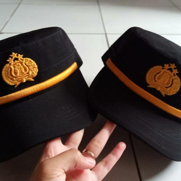 Jual Field Cap Pama Full Kain Halus Lidah Topi Pendek Pilkep Topi Pdl ...