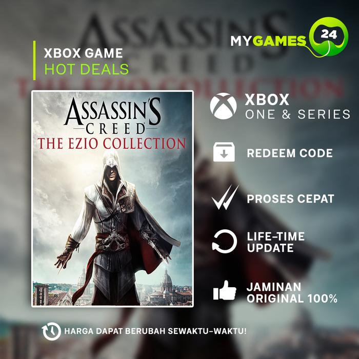 Jual Assassins Creed The Ezio Collection Xbox One Series X|S redeem ...
