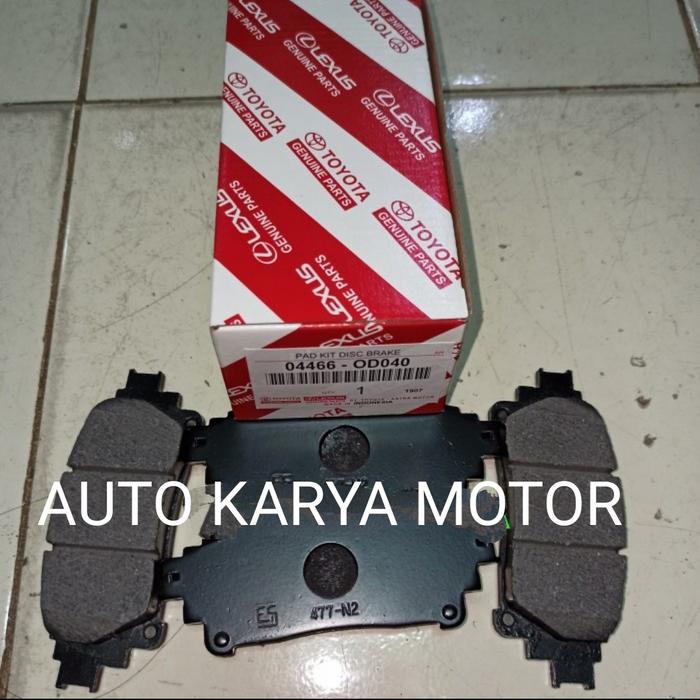 Jual BRAKE PAD ATAU KAMPAS REM BELAKANG SIENTA ORIGINAL - Jakarta Pusat ...