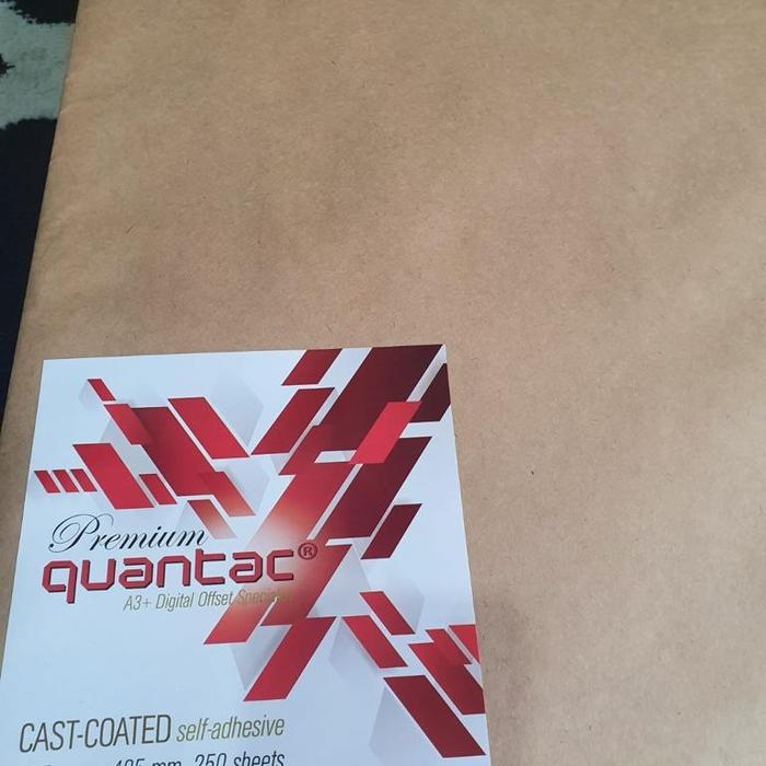 Jual Sticker Quantac Chromo Premium stiker Label Paper - Lembaran ...