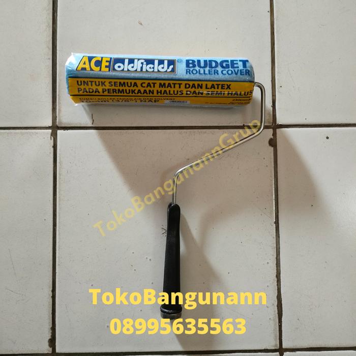 Jual Roll Cat / Kuas Rol / Roller Cat Tembok Ace Oldfields Besar 9 ...