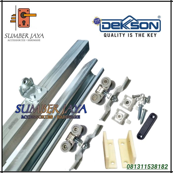 Jual Rel Sliding Pintu Dekson G3 180cm ORIGINAL Pintu Geser SR G3 DELUXE - G3 180CM - Jakarta ...