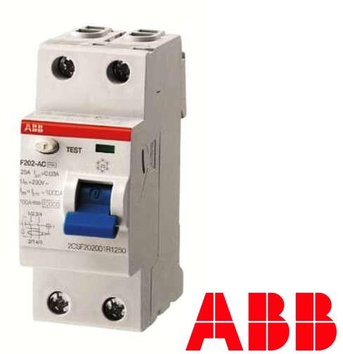 Jual ELCB RCCB ABB F202 AC-63A 2P 30mA 2CSF202005R1630 - Kota Batam - Elektrik Batam | Tokopedia