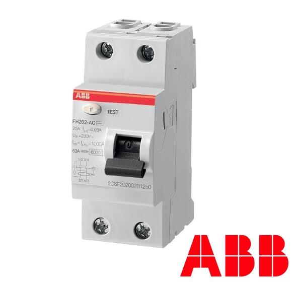 Jual ELCB RCCB ABB FH202 AC-25A 2P 30mA 2CSF202006R1250 - Kota Batam - Elektrik Batam | Tokopedia
