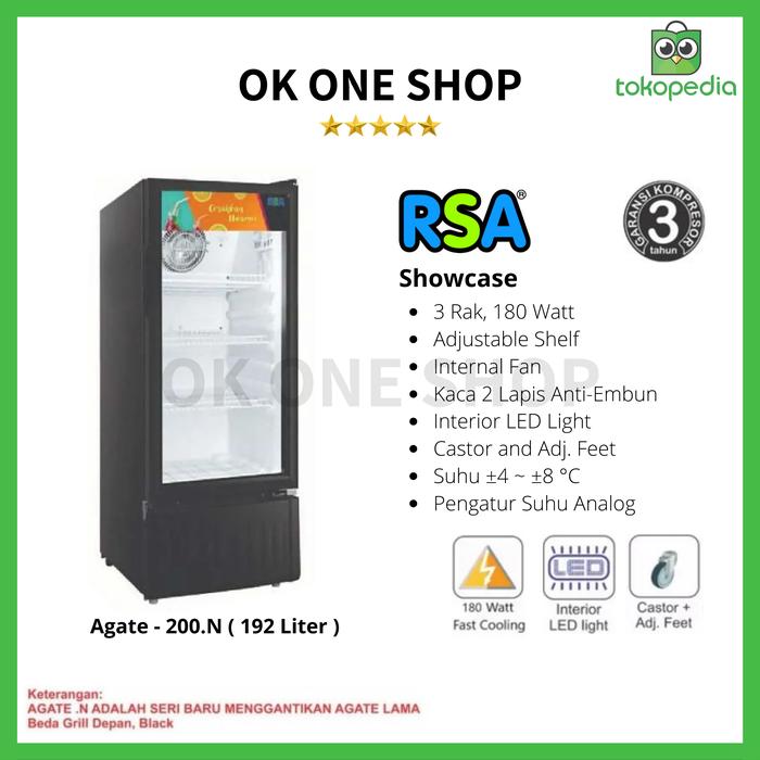 Jual RSA Showcase Agate-200 - Jakarta Pusat - ok one shop | Tokopedia