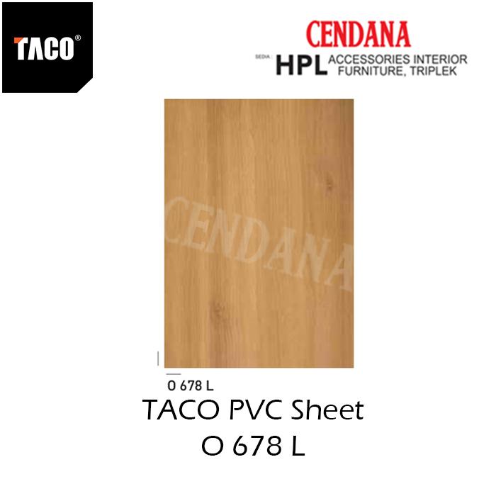 Jual TACO PVC Sheet O 678 L - Kota Depok - Cendana HPL | Tokopedia