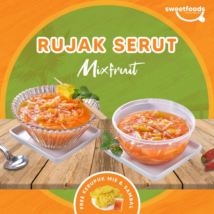 Jual Rujak Serut Mix Fruit Cup 300gr - Kota Bandung - sweetfood.id ...