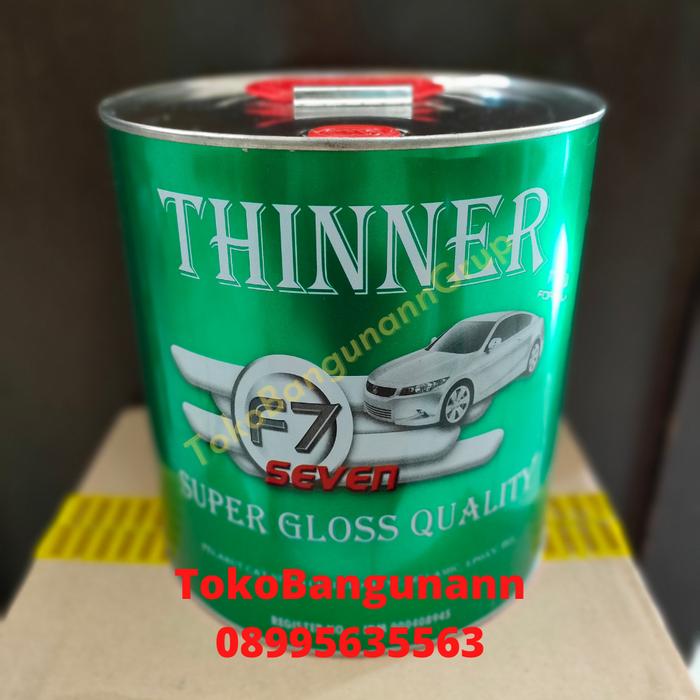 Jual Thinner F7 Seven (sekelas impala) 5 liter / Pengencer Cat Minyak ...