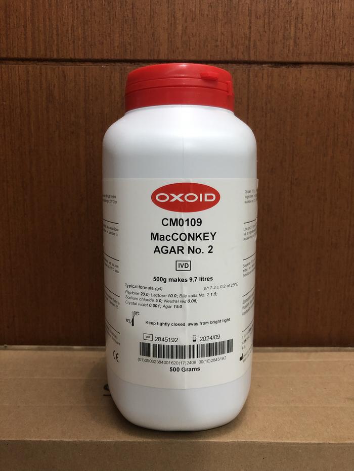 Jual MacConkey Agar No. 2 Oxoid CM0109B - Kab. Bandung - ZAR Scientific ...