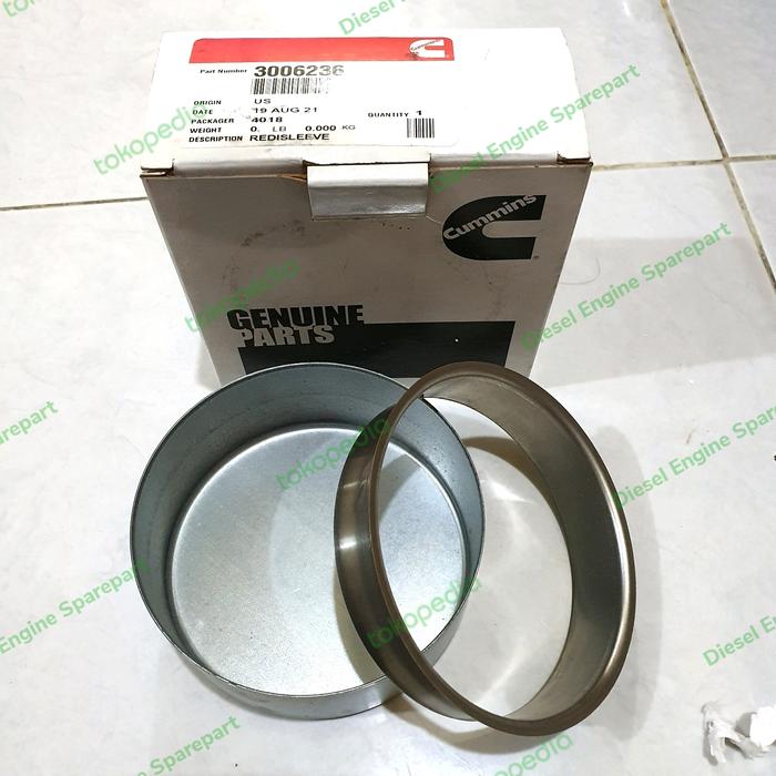 Jual 3006236 sleeve crankshaft depan cummins kta19 kta38 kta50 ...