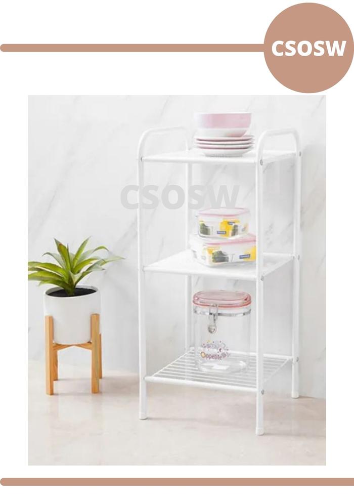 Jual Informa Rak Besi Putih Kecil Minimalis 3 Tingkat Storage Shelf ...