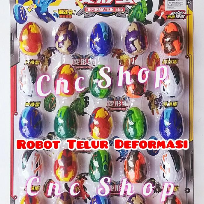 Jual Mainan Anak Robot Telur / Telor Deformasi Bagus Keren - Kab. Bogor ...