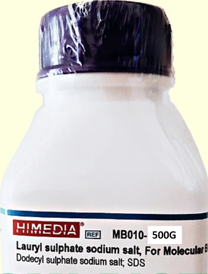 Jual SDS, Sodium Dodecyl Sulphate, Vivantis 100 Gram, SDS-PAGE - Kota ...