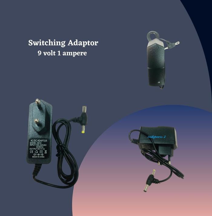 Jual Adaptor 9V 1A / Adaptor 9 volt 1 A ADAPTER DC POWER SUPPLY FOR ...