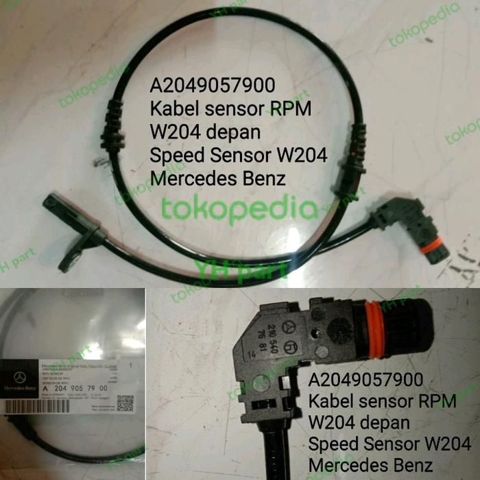 Jual A2049057900 Speed ABS RPM sensor Don W204 A2049052905 Mercedes ...