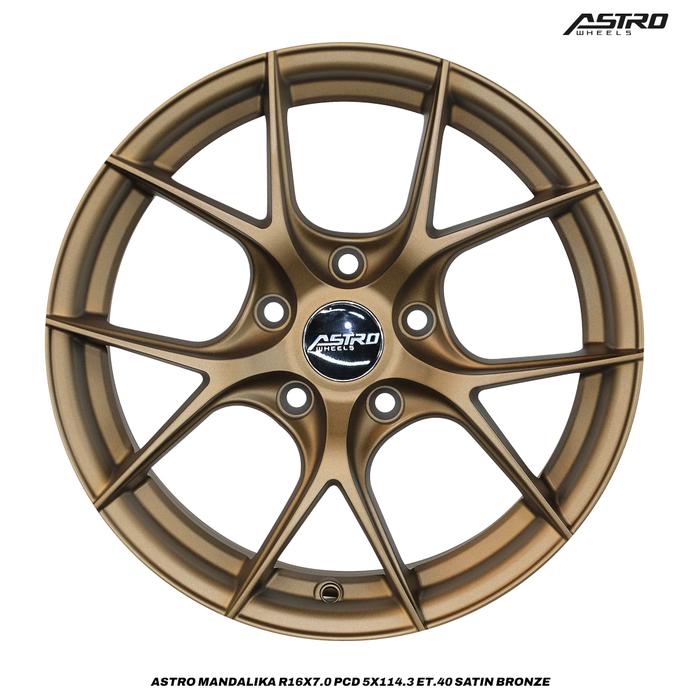 Promo Velg Mobil ASTRO Wheels Mandalika 16x7.0 5x114.3 ET 40 Satin ...