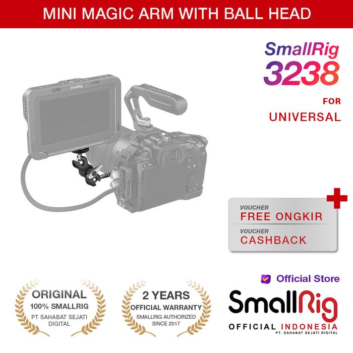 Promo SmallRig Mini Portable Magic Arm with Universal Ball Head 3238 ...