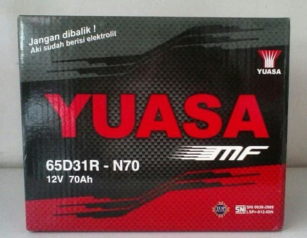 Jual Aki Kering Original Yuasa N70 MF 65D31R 12V 70Ah - Kota Bandung - POWER TOOLS GARAGE ...