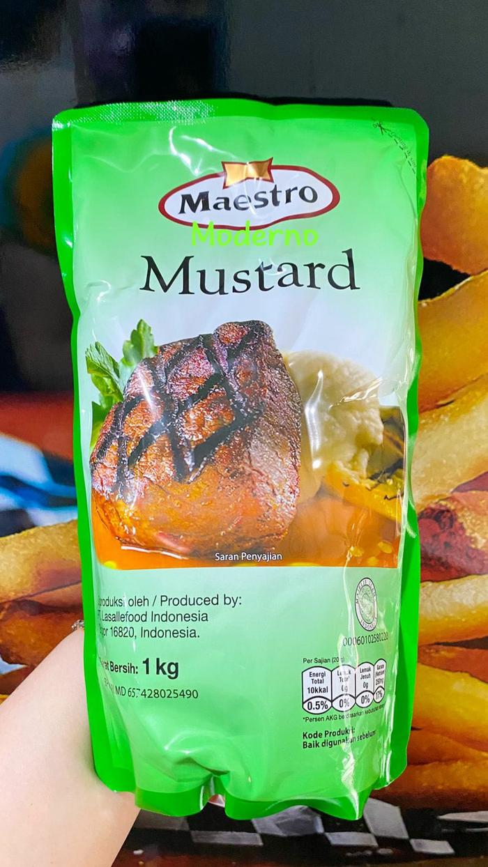 Jual Maestro Mustard 1 Kg - Jakarta Barat - moderno | Tokopedia