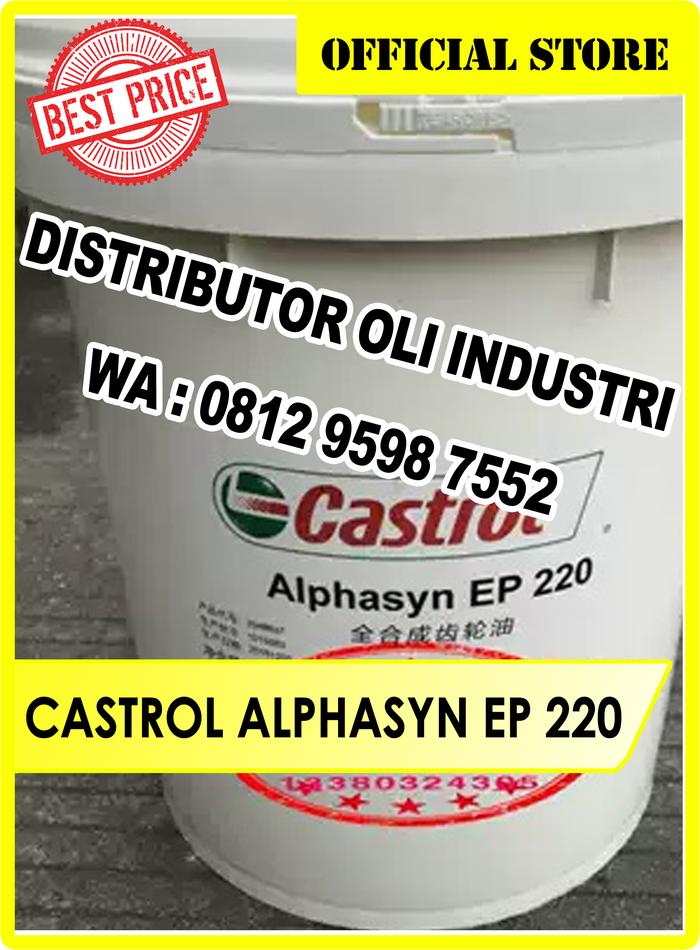 Jual CASTROL ALPHASYN EP 220 ( Synthetic Gear Oil - 20 Liter ) - Kota ...