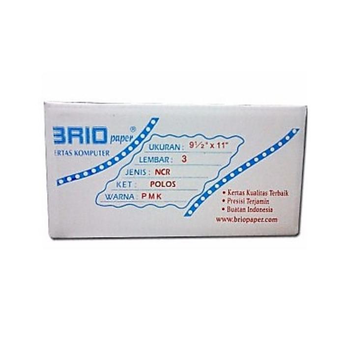 Jual Continuous Form BRIO 9.5X11 3 PLY (Kertas Komputer) - 0 - Jakarta ...