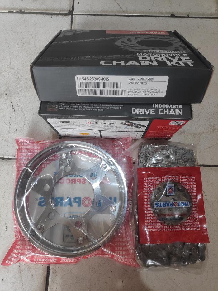 Jual Paket gear gir set gearset CBR 150 R CBR 150R K45N K45R indoparts ...