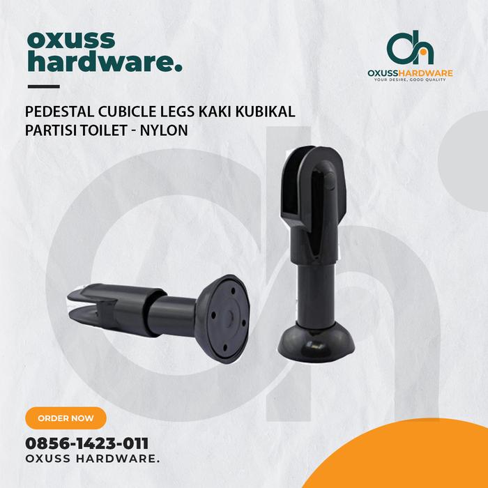 Jual Pedestal Cubicle Legs Kaki Kubikal Partisi Toilet - Nylon ...