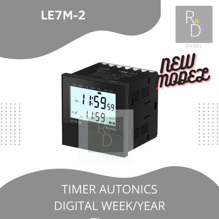 Jual TIMER LE7M-2 WEEK/YEAR DIGITAL AUTONICS NEW - Jakarta Barat - RnD ...