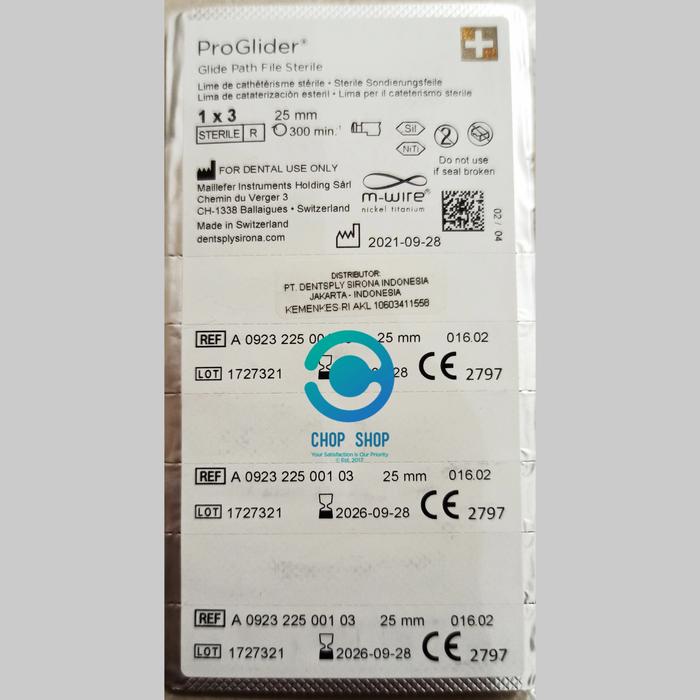 Jual ORIGINAL Dentsply Proglider File Rotary Endo Glide Path Protaper ...