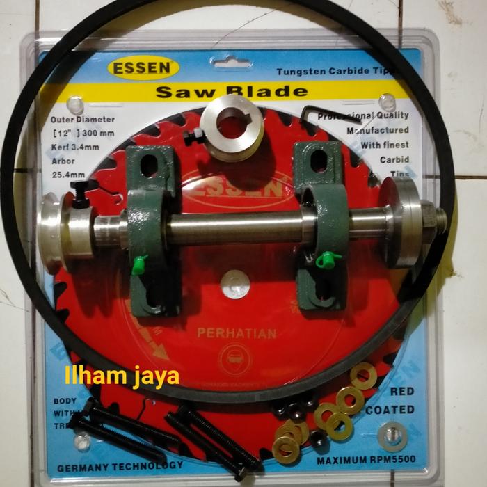 Jual 12 inc komponen gergaji serkel komplit tinggal rakit di meja - Kab ...