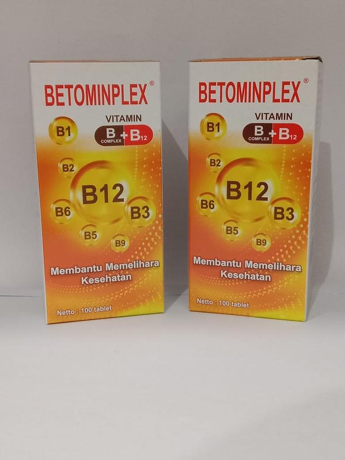 Jual BETOMINPLEX vitamin B kompleks untuk pegal linu nyeri otot - Kab ...