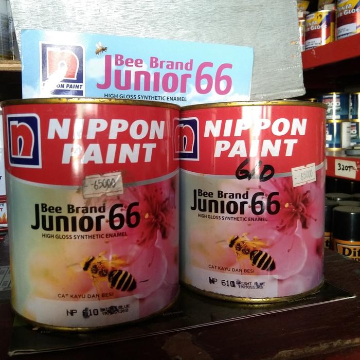 Jual Nippon paint bee Brand junior 66 Np 610 Bright blue 0,94 liter - Kab. Tangerang ...