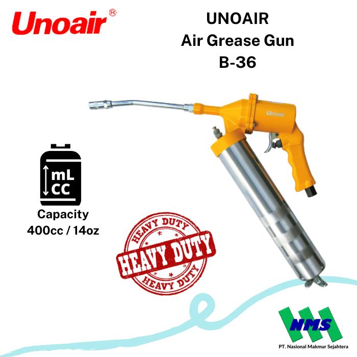 Jual Pompa Tangan Tembakan Gemuk Angin Air Grease Gun UNOAIR B-36 ...