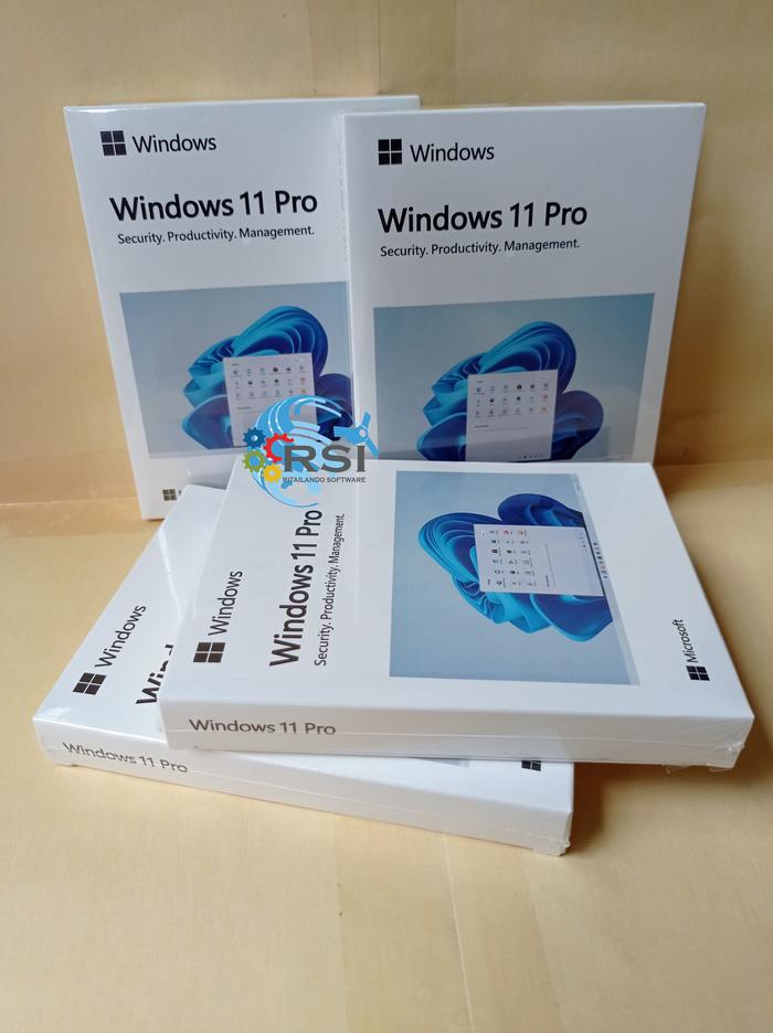 Jual Windows 11 Pro FPP Retail Original Software Life Time Full Box ...