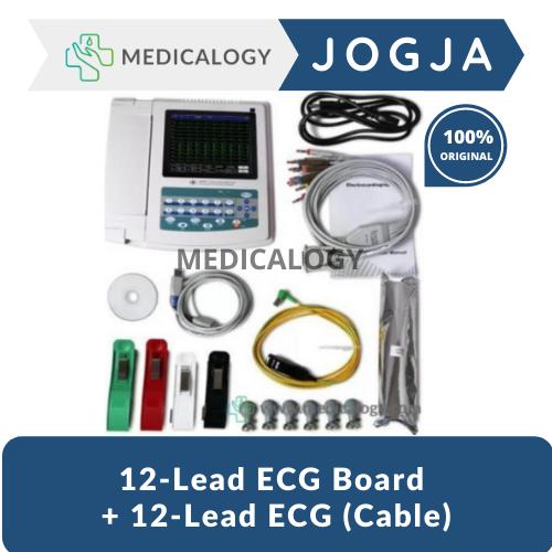 Jual 12-Lead ECG Board+12-Lead ECG (Cable) - Kab. Bantul - Medicalogy ...
