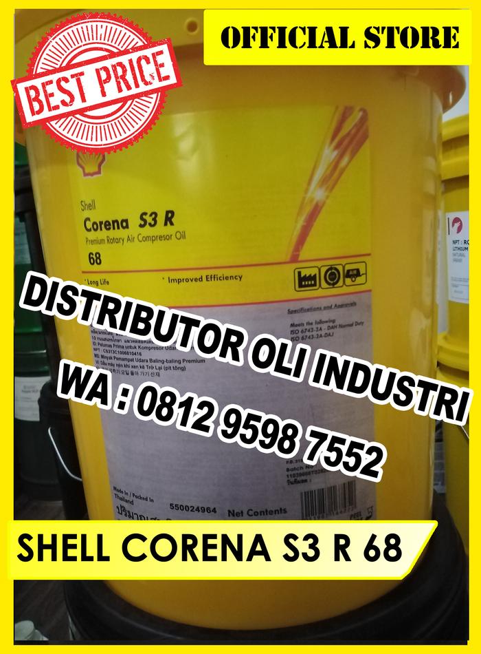 Jual SHELL CORENA S3 R 68 ( SCREW COMPRESSOR OIL ) - Kota Tangerang ...