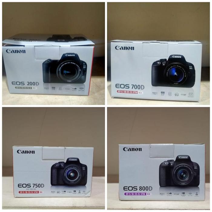 Jual Dus Canon / Box Canon EOS 200D IS II, 700D, 750D, 800D - 800D ...