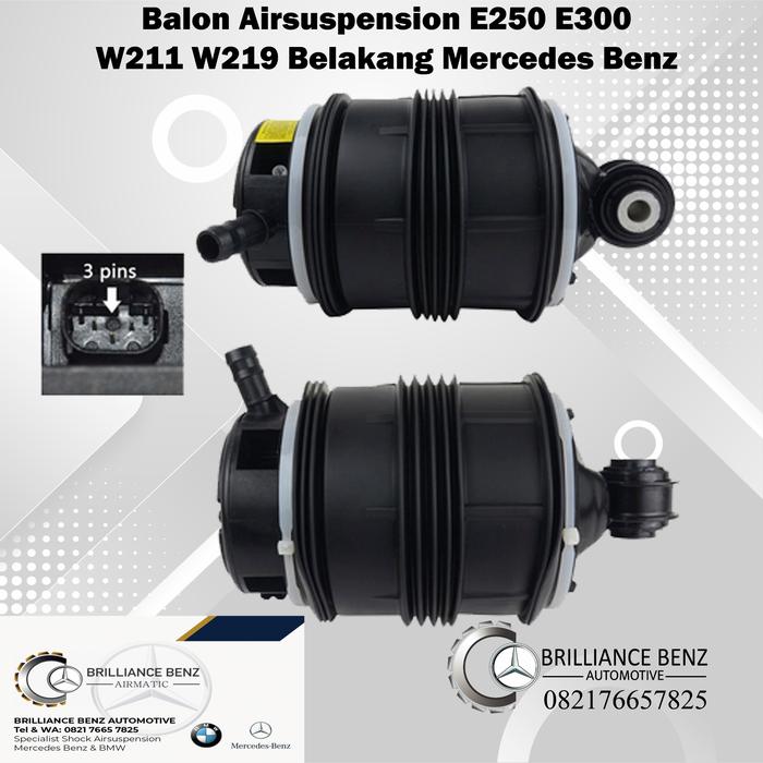 Jual SHOCK AIRSUSPENSION BALON W211 BELAKANG MERCEDES BENZ / AIRSPRING ...